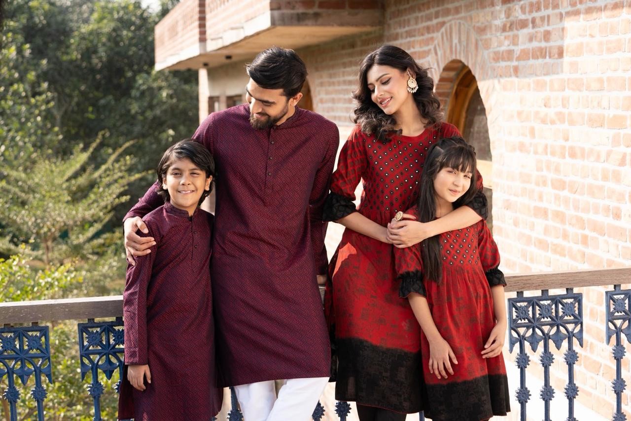 Family Matching Eid Outfits 2024