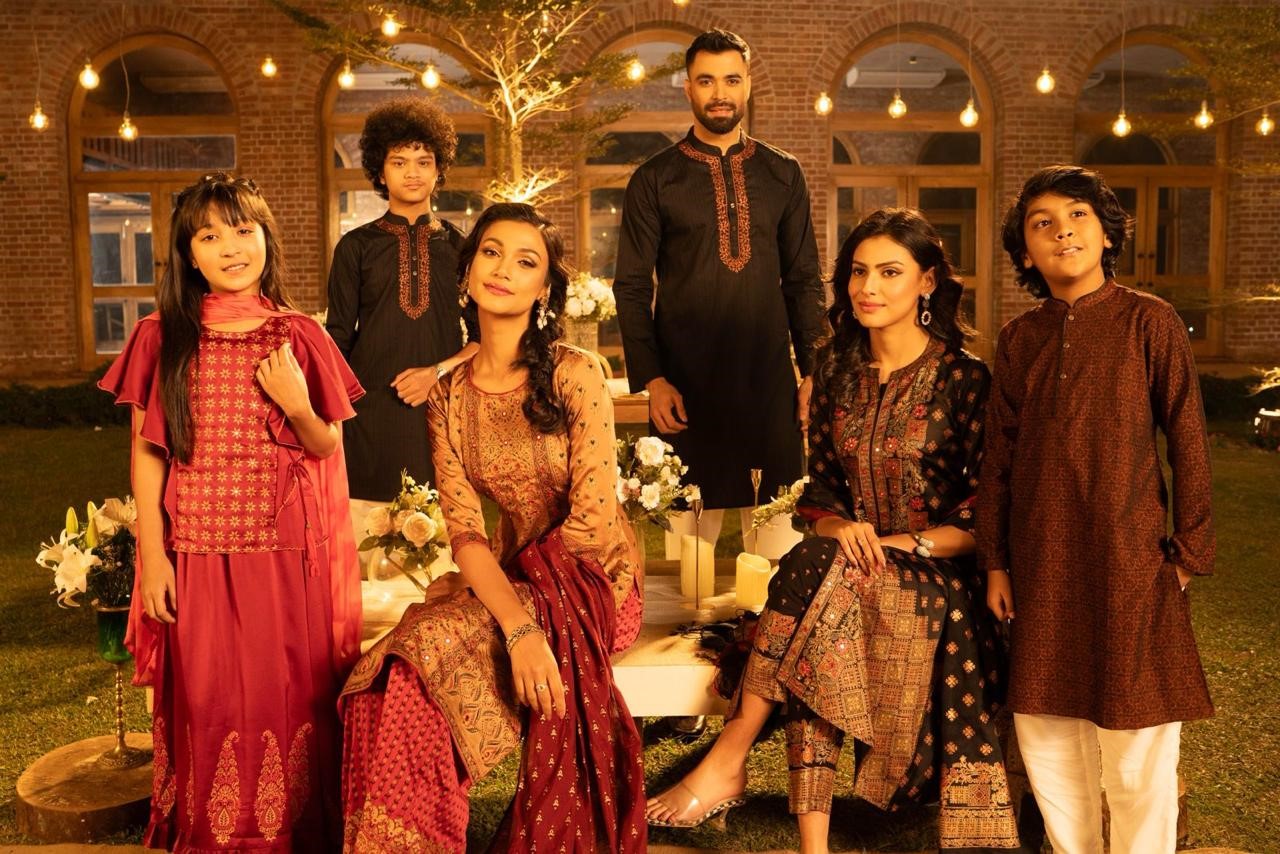 Family Matching Eid Outfits 2024